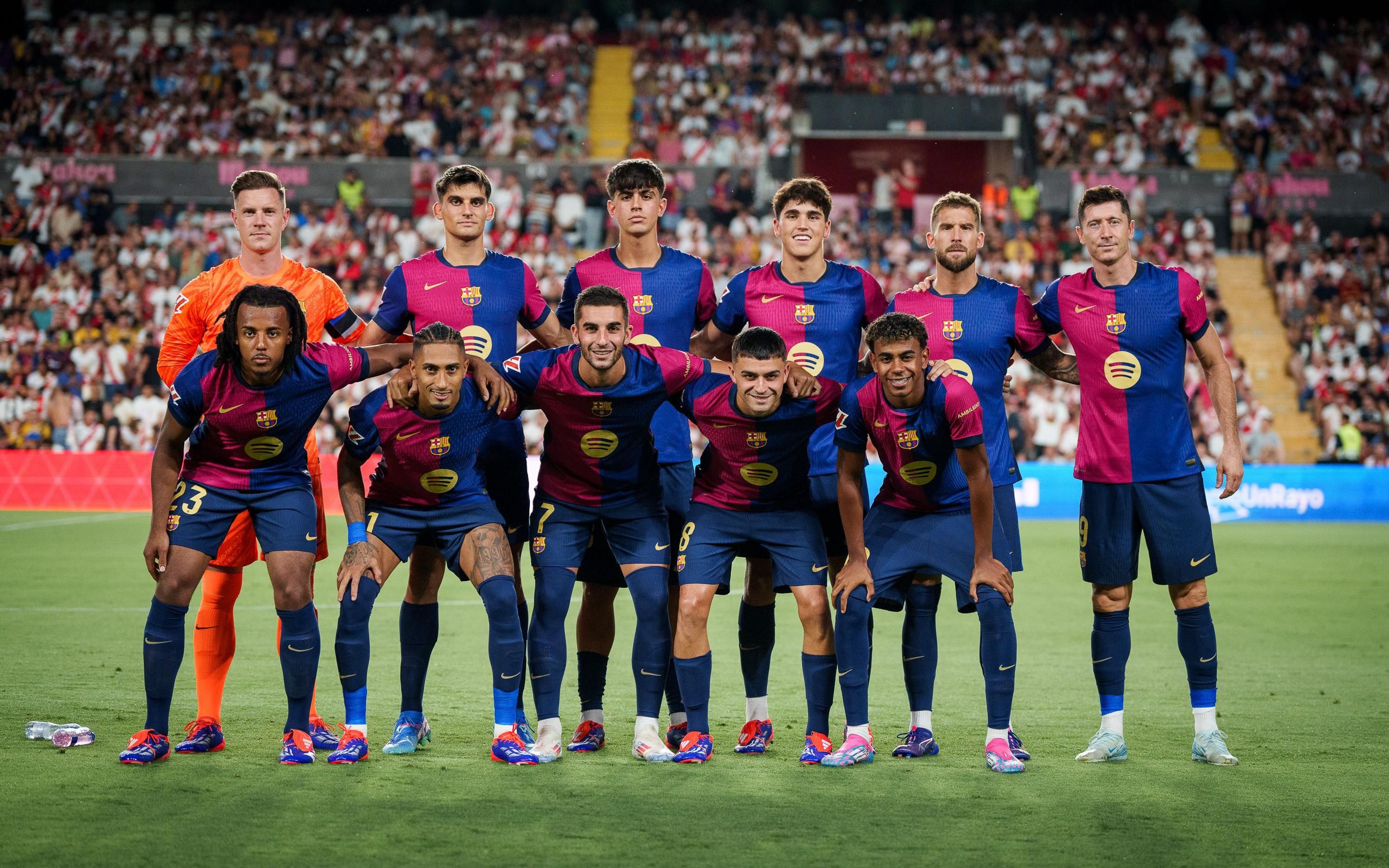 Las imágenes del Rayo - Barça