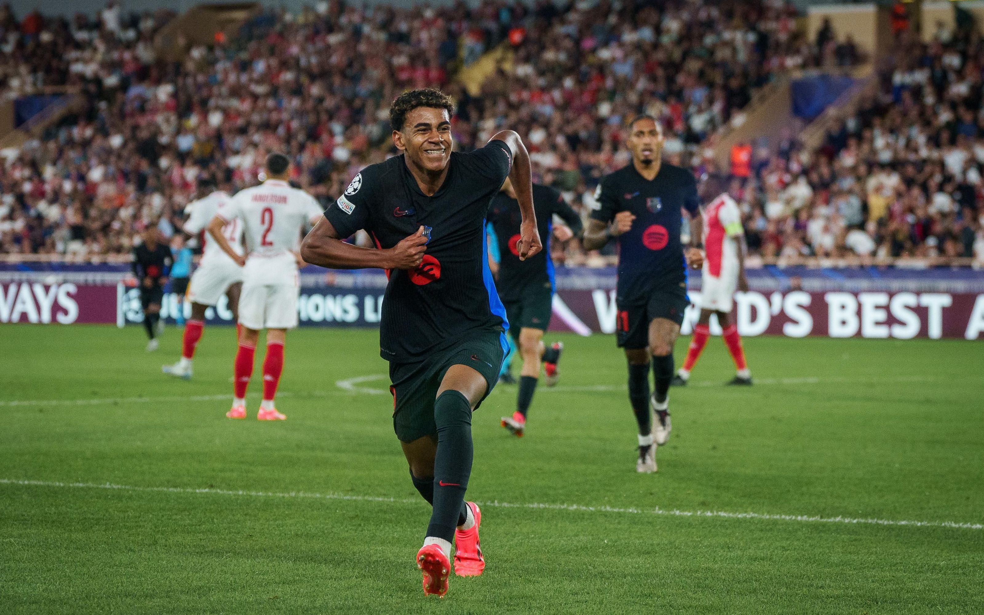 Photos from Monaco v Barça