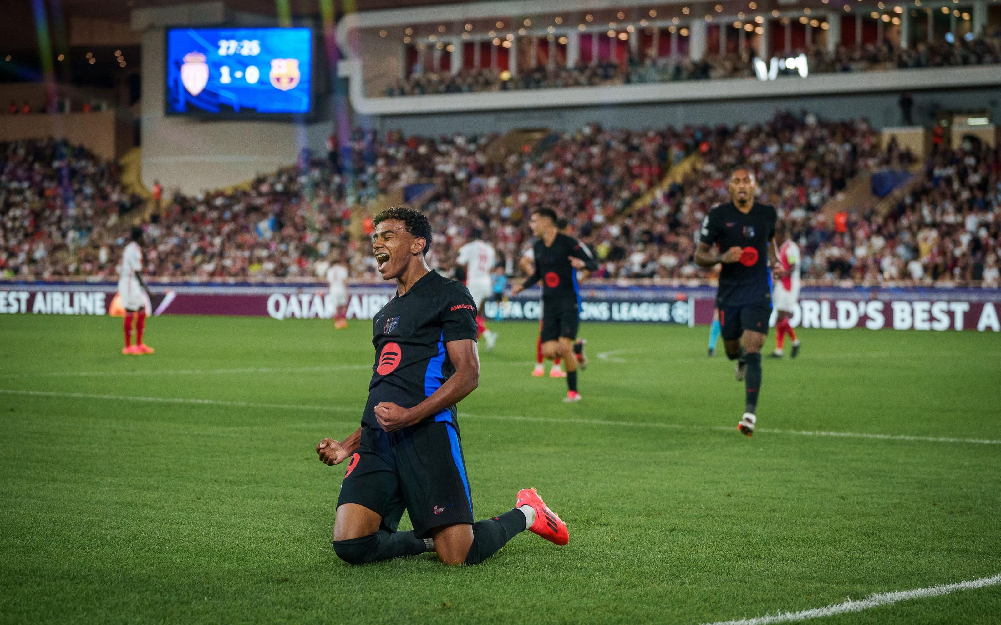 Photos from Monaco v Barça
