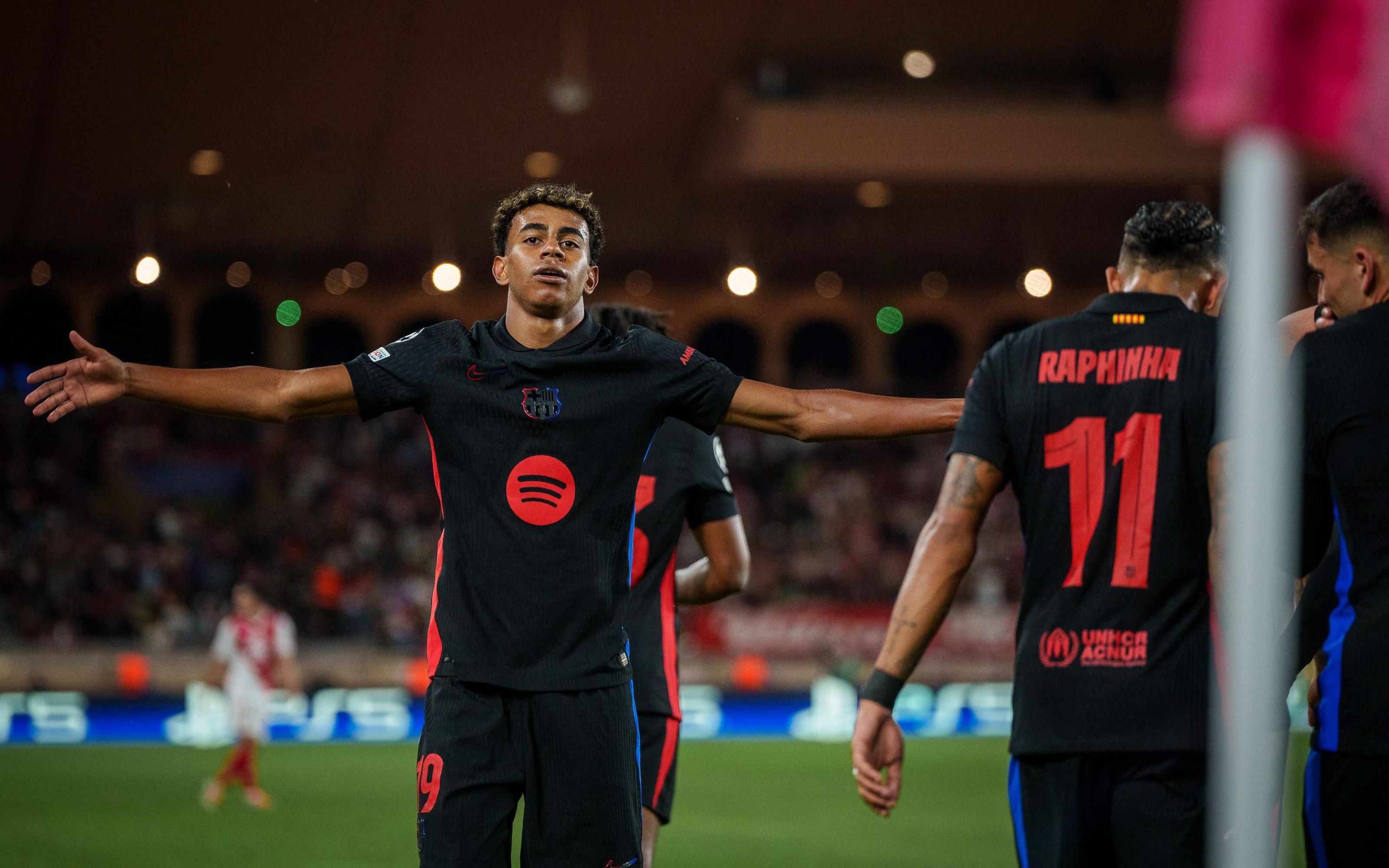 Photos from Monaco v Barça