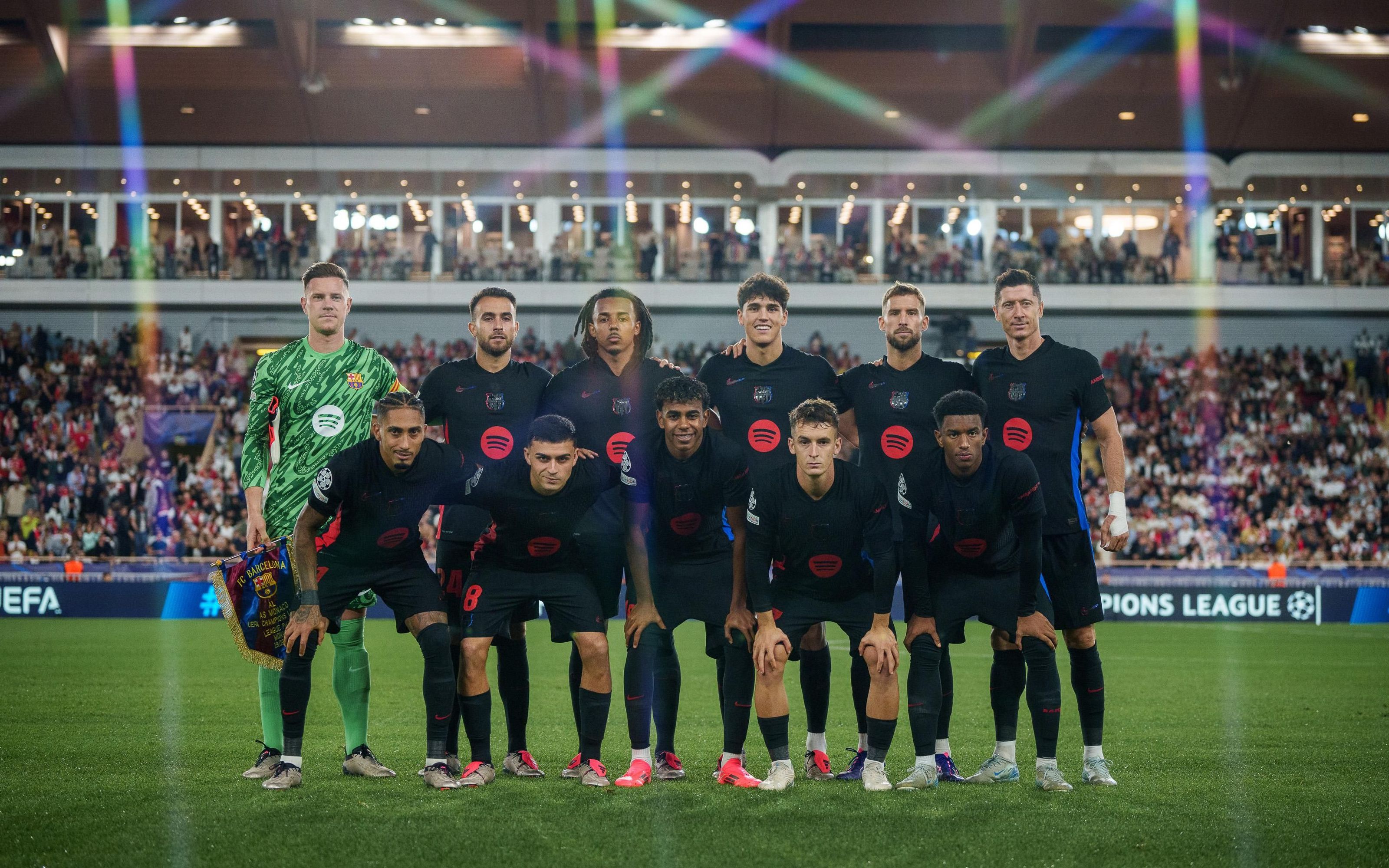 Photos from Monaco v Barça