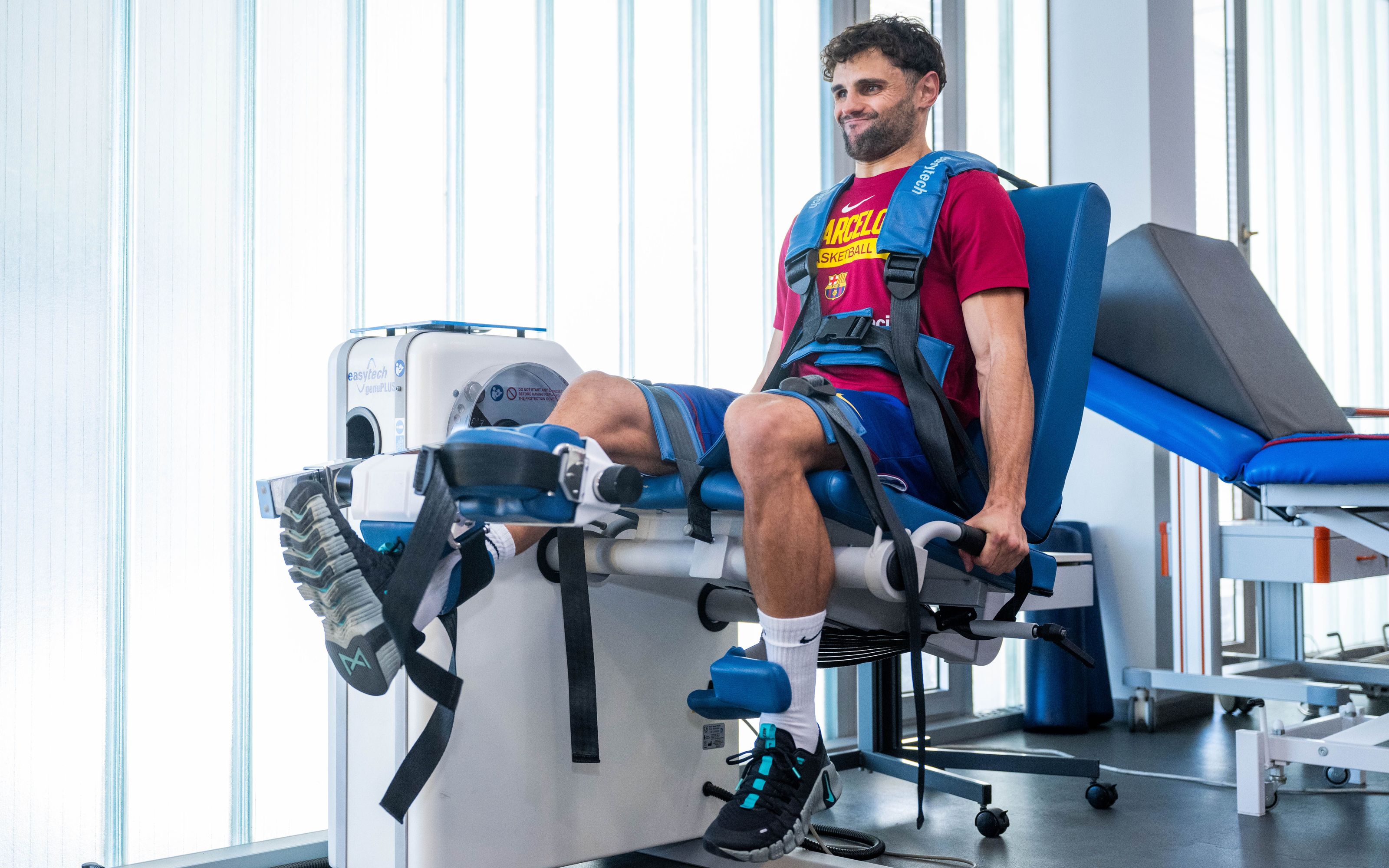 Raul Neto's 1st day at Barça
