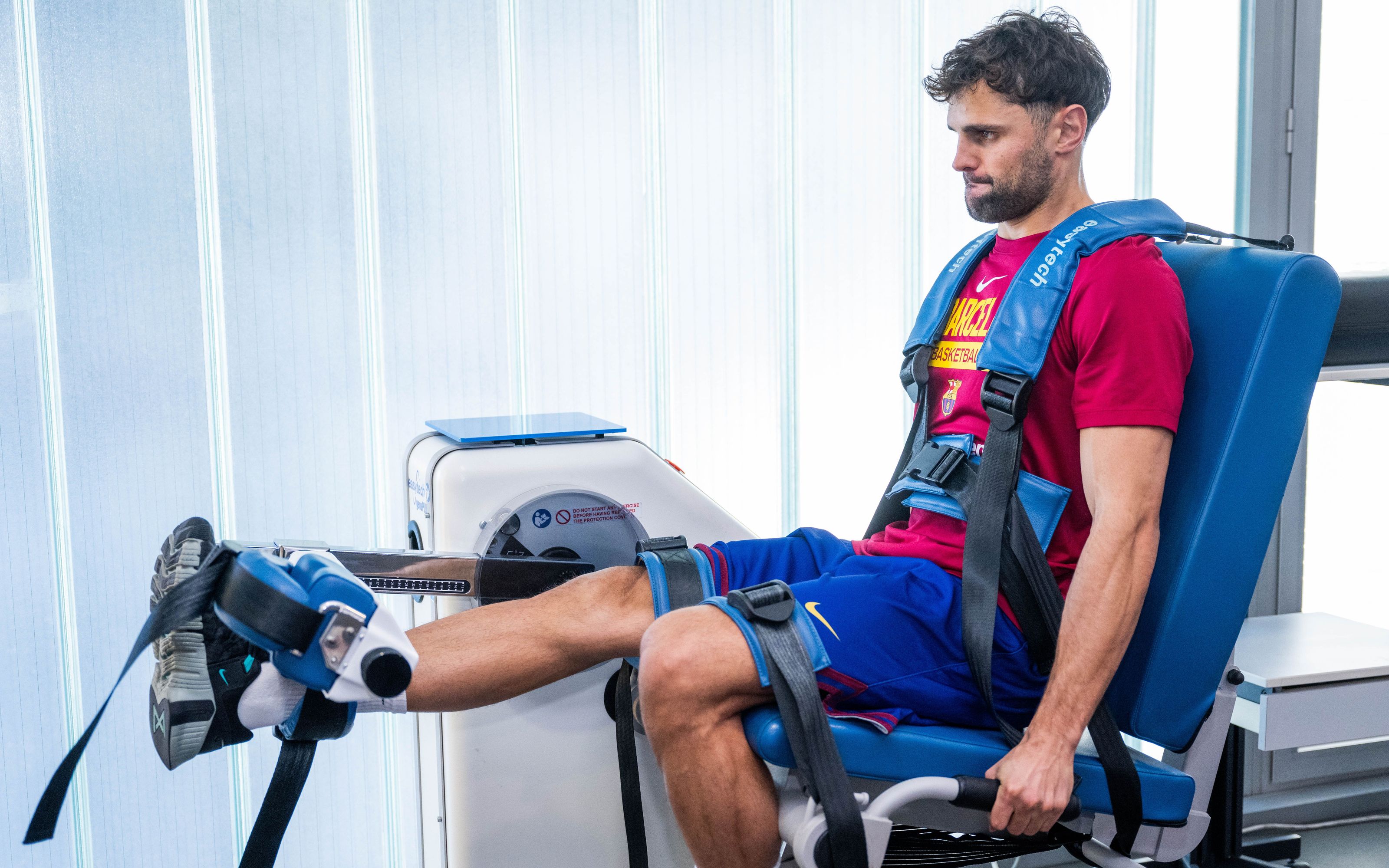 Raul Neto's 1st day at Barça