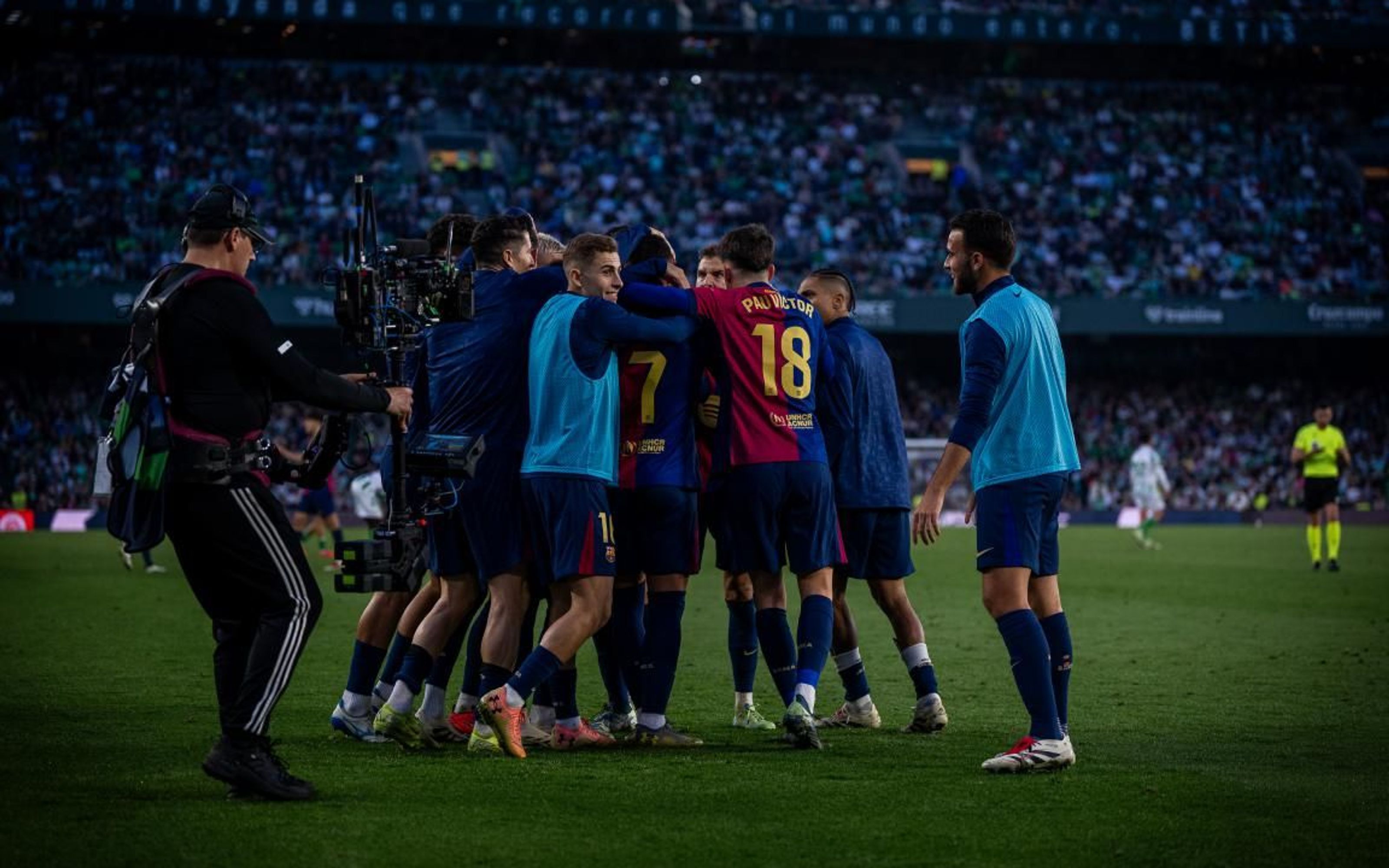 The best photos from the game against Betis