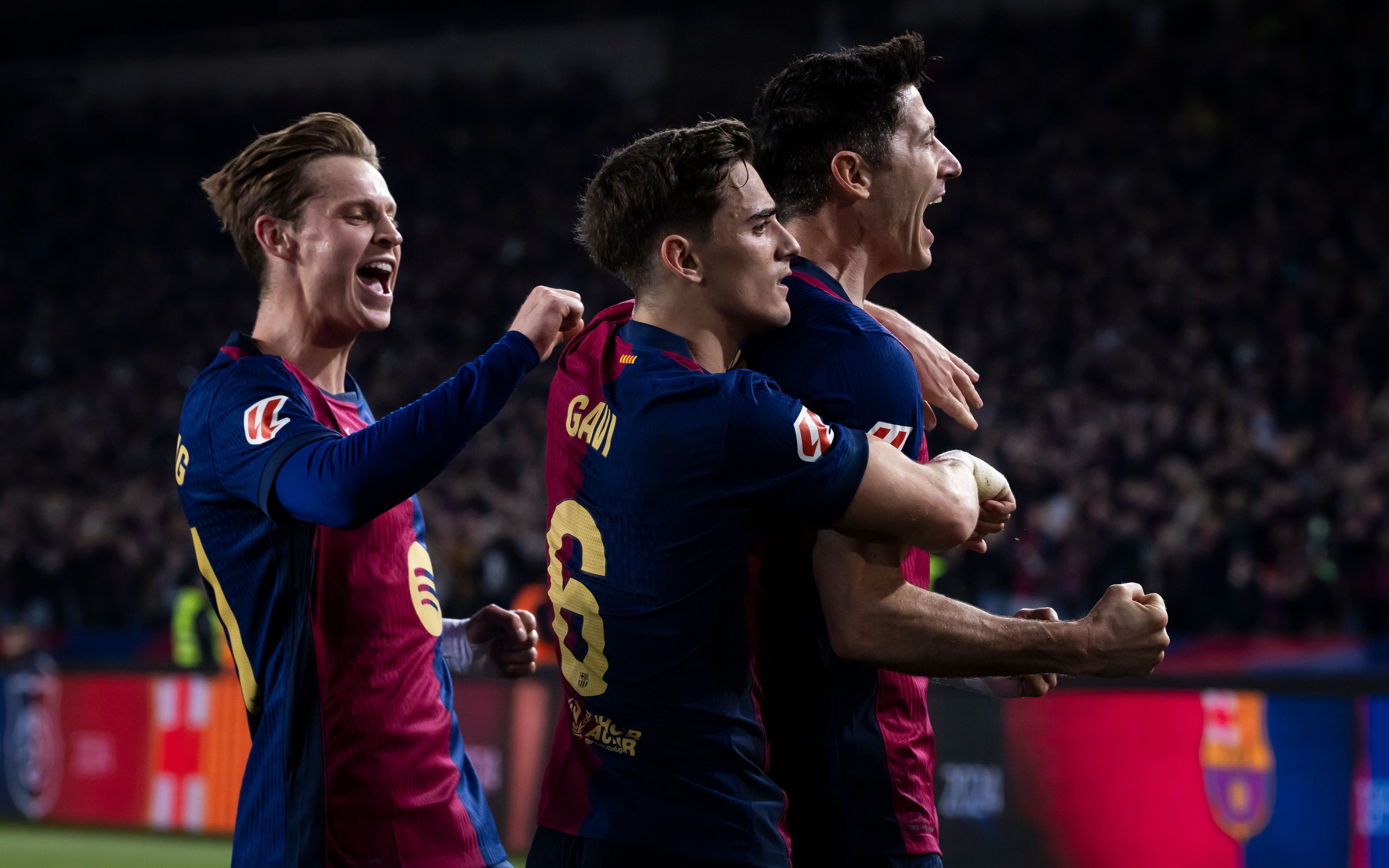 Les imatges del Barça - Rayo Vallecano