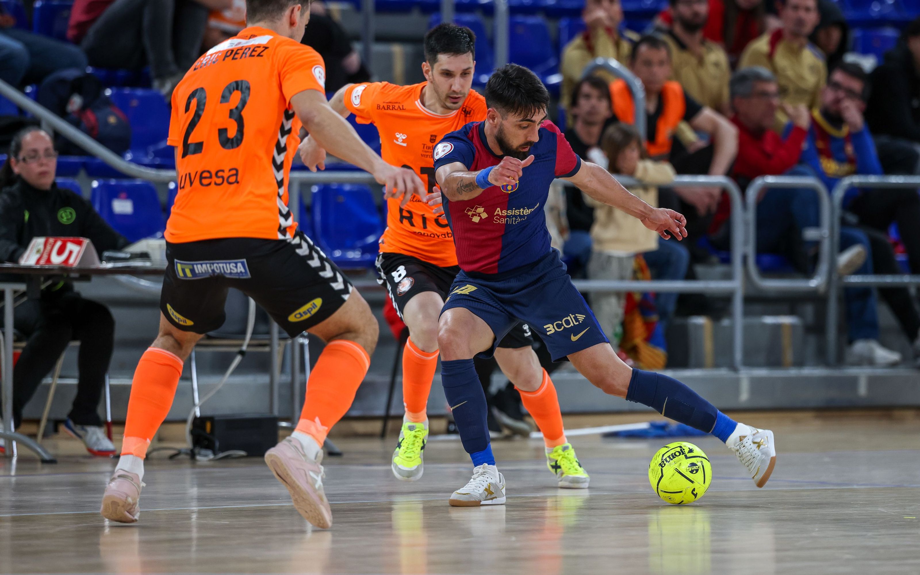 Barça 3-3 Tudelano Ribera Navarra