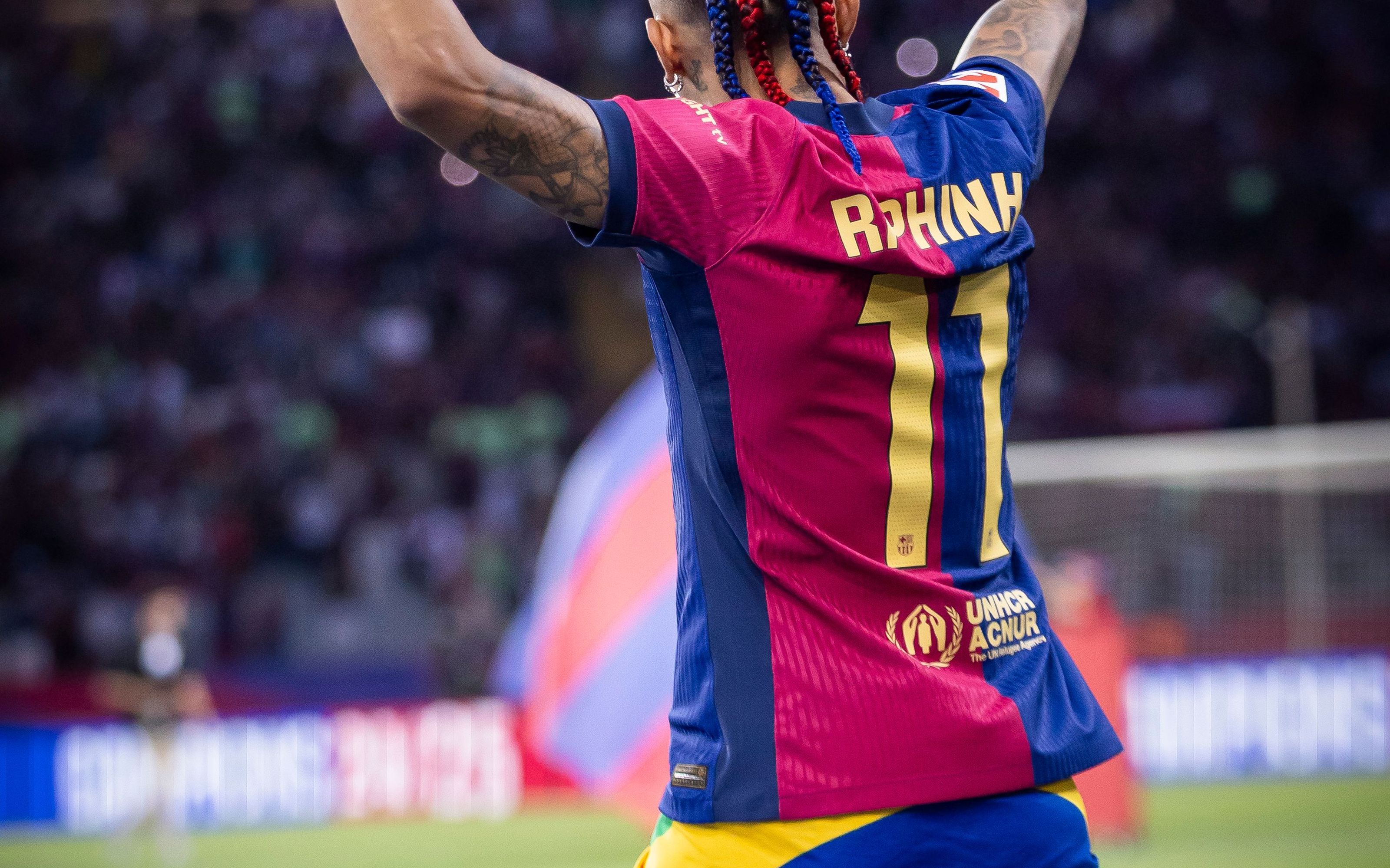 The best photos of the celebrations at Montjuïc