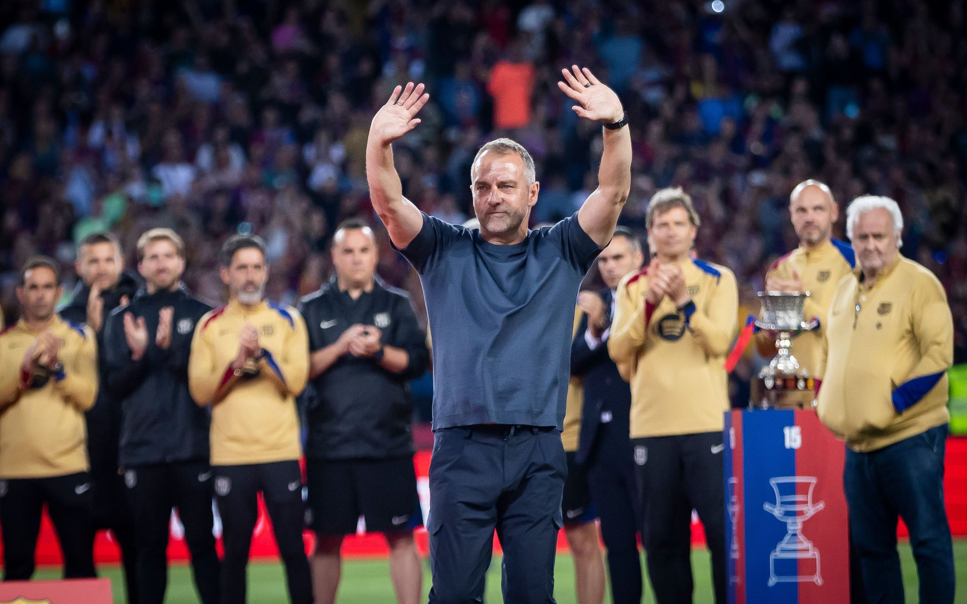 The best photos of the celebrations at Montjuïc