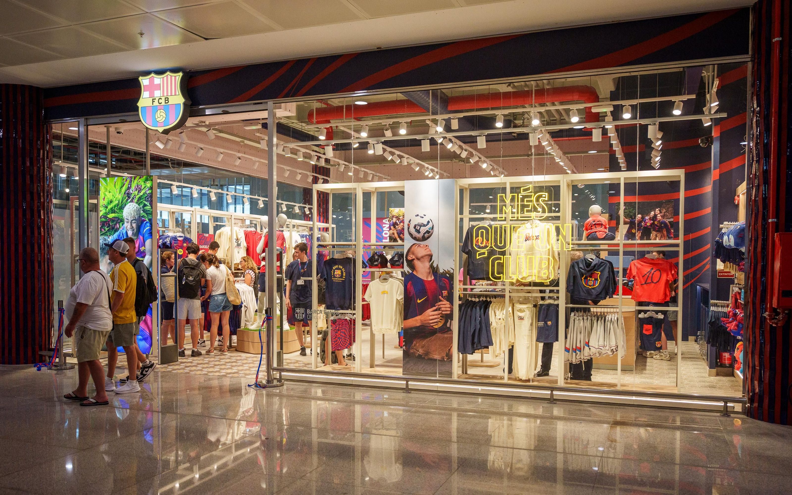 Inauguració Barça Botiga Palma