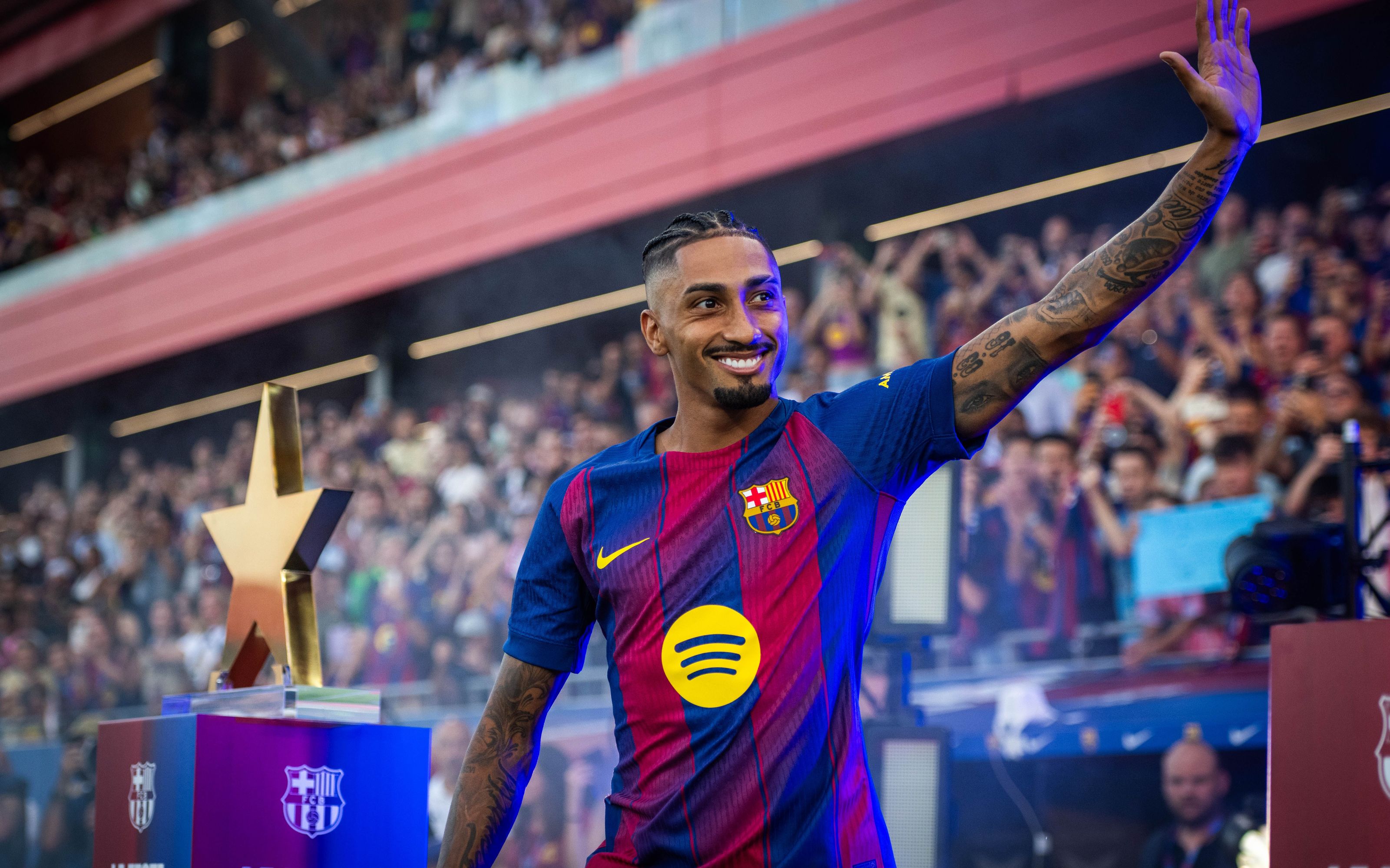 La presentación del Barça 25/26, en imágenes
