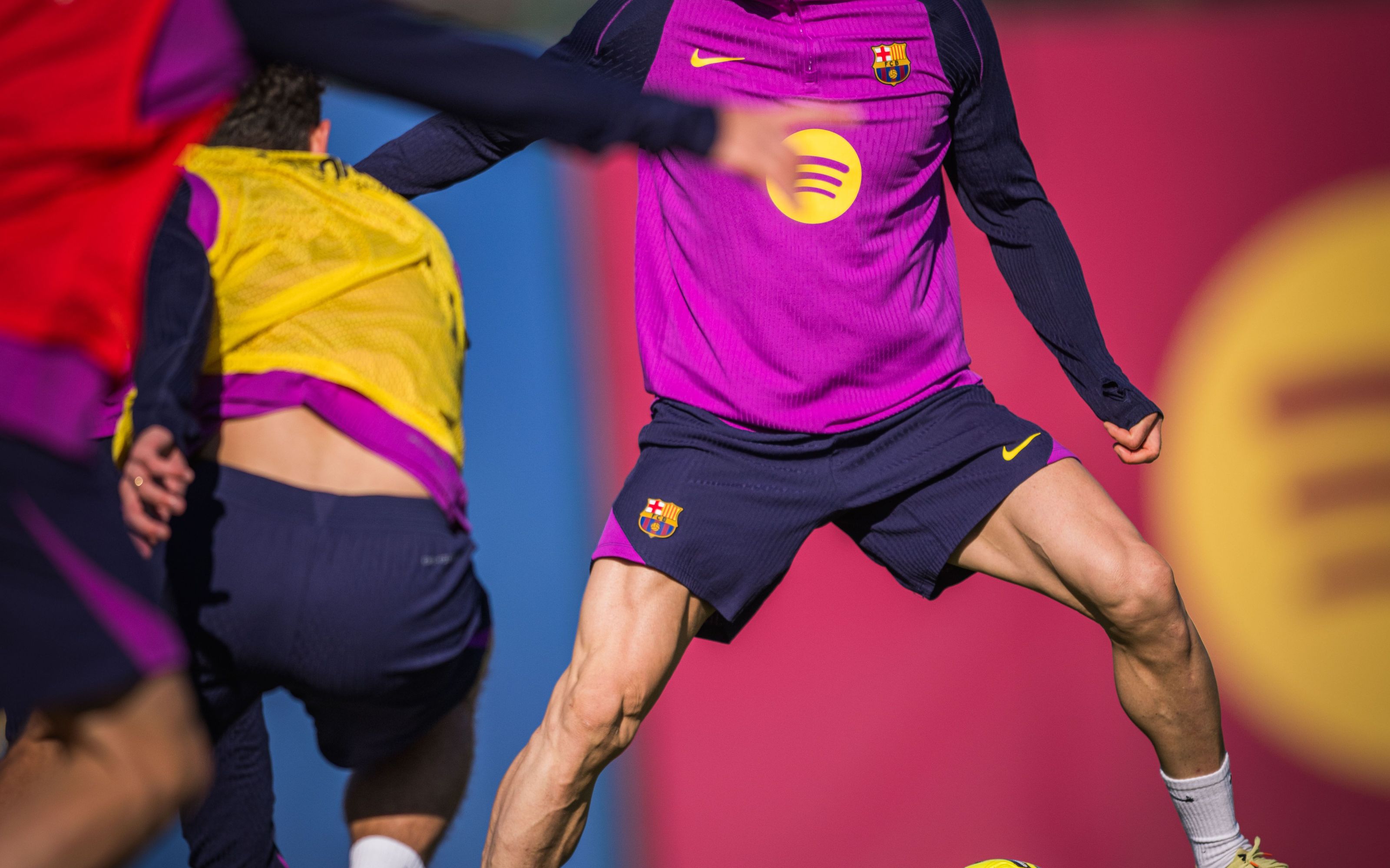 Photos from the last session before the return to Spotify Camp Nou