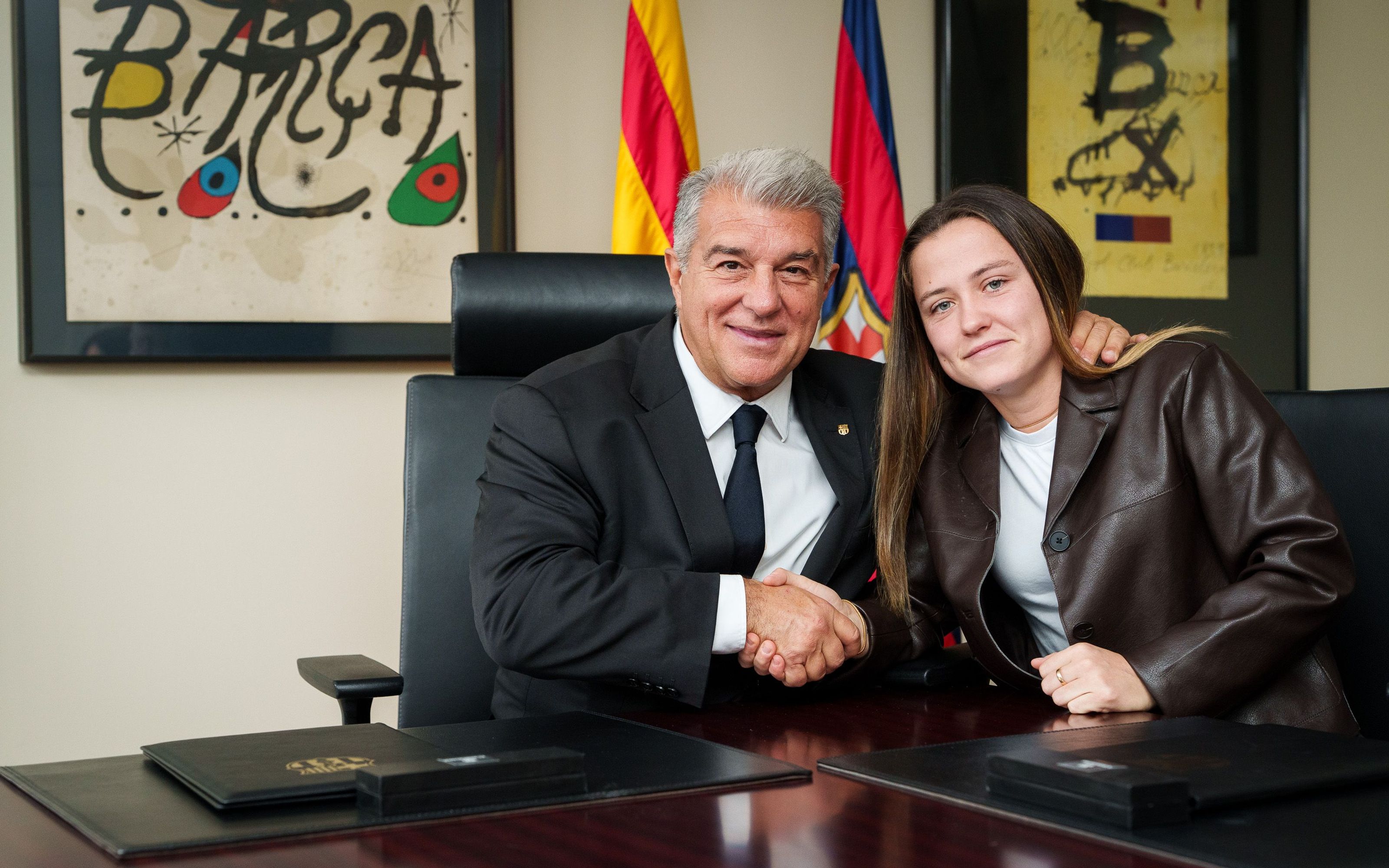 Claudia Pina extends with Barça until 2029