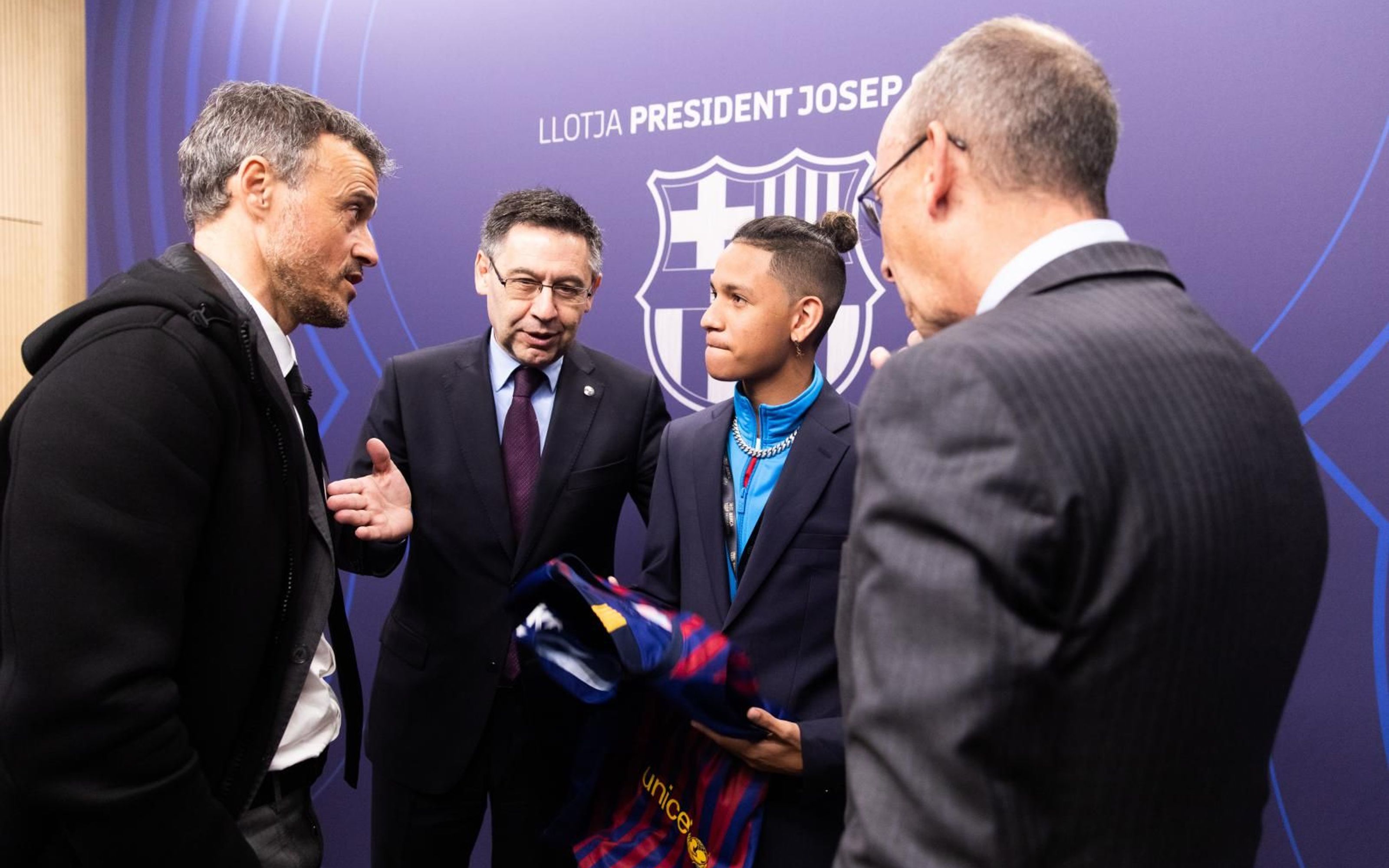 La llotja del Barça - Olympique de Lió