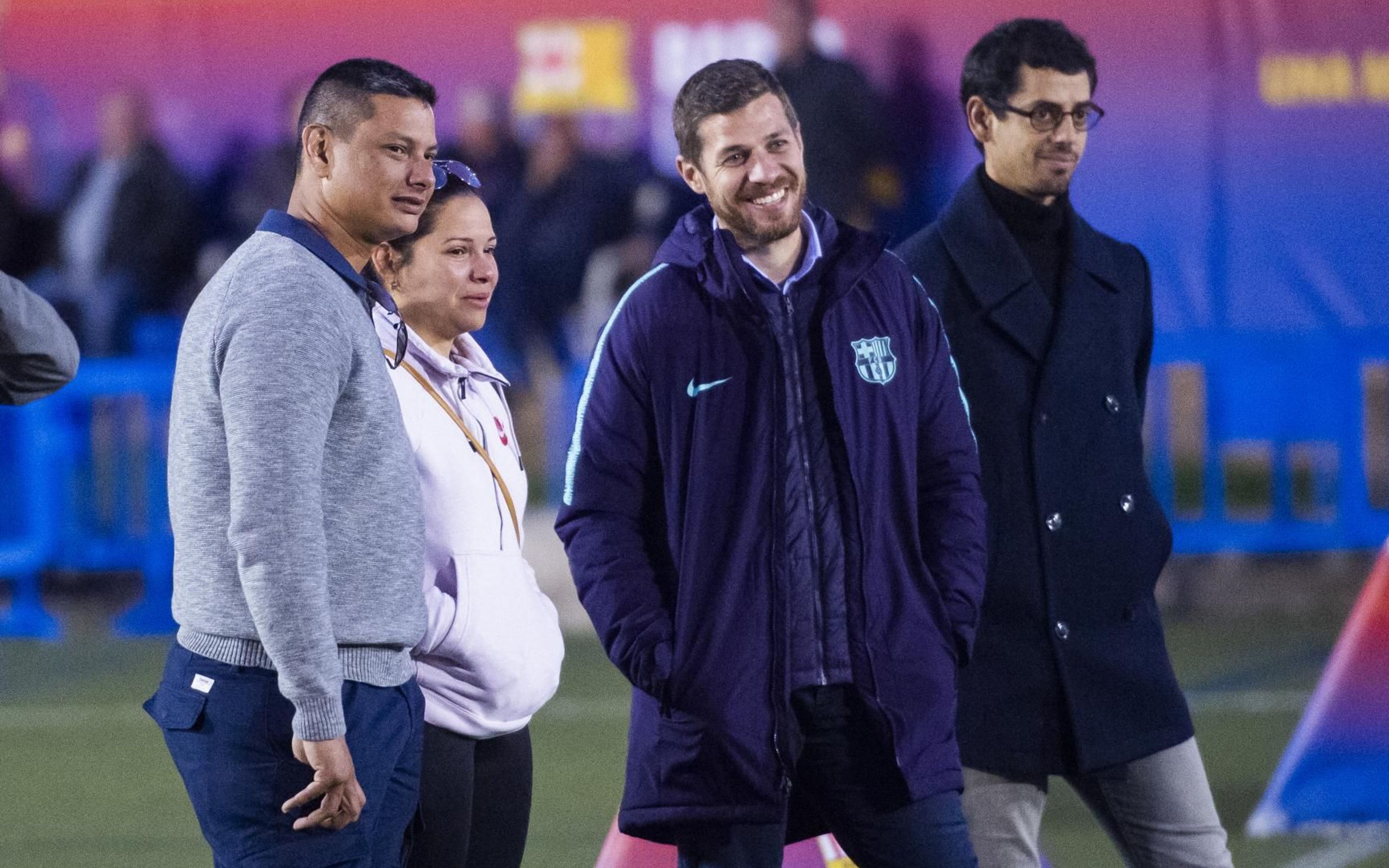 Anthony Borges, a la FCBEscola