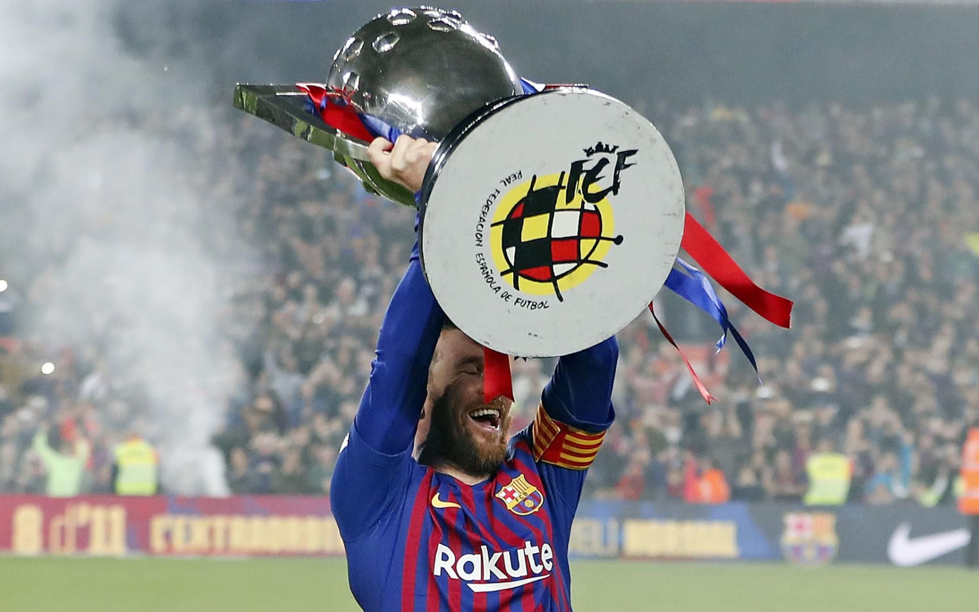 The other side of the win over Levante to seal the La Liga title