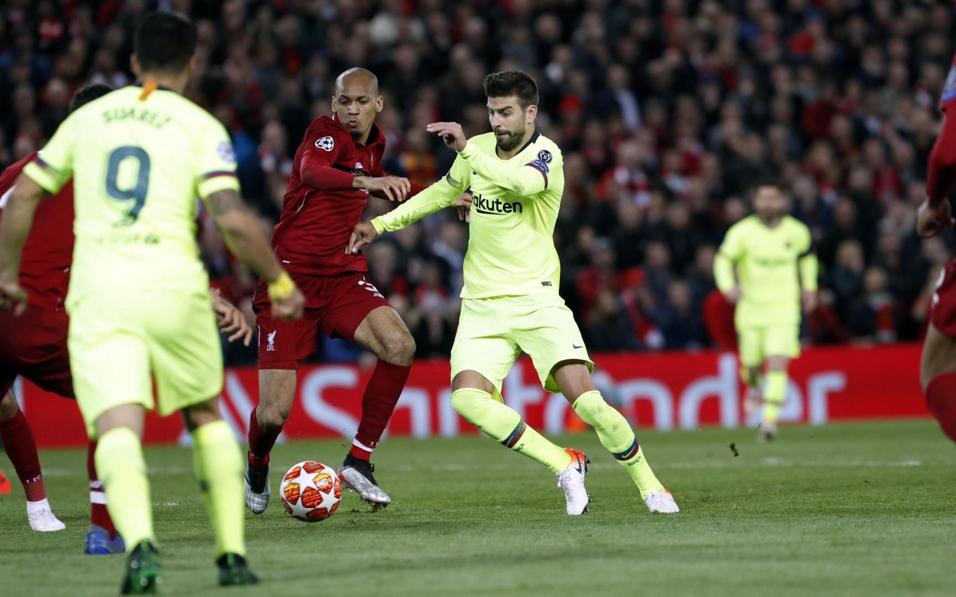 Liverpool v Barça in photos