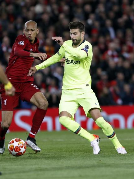 El Liverpool - Barça, en imágenes