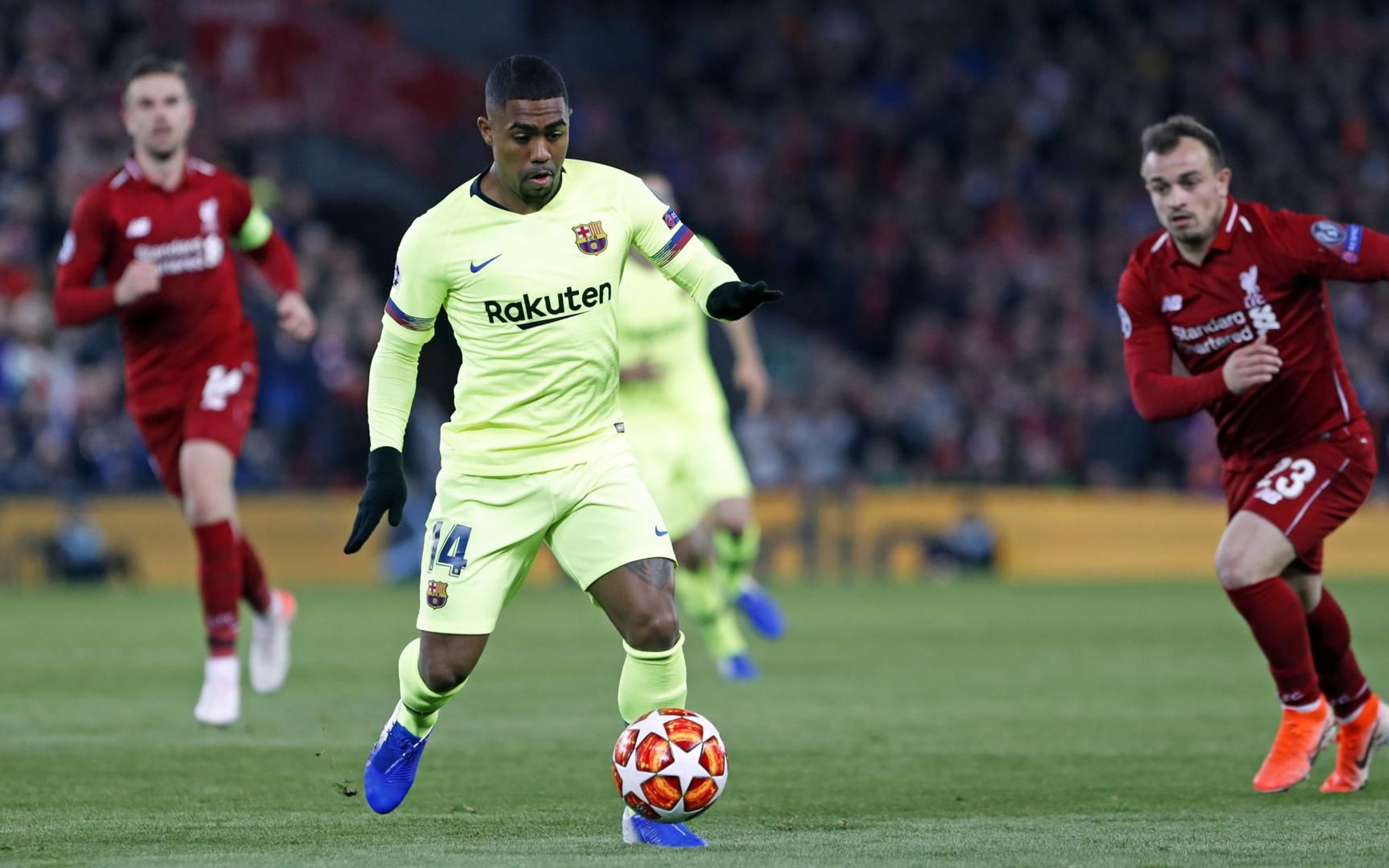 Liverpool v Barça in photos